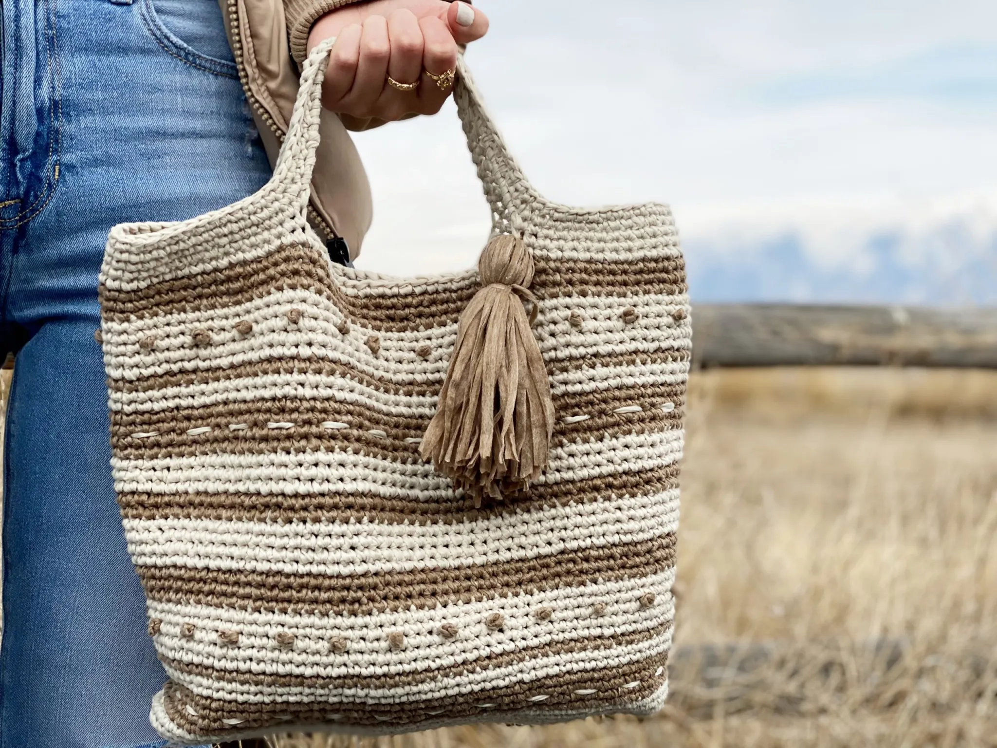 37 Best Free Crochet Tote Bag Patterns | Yarnalina