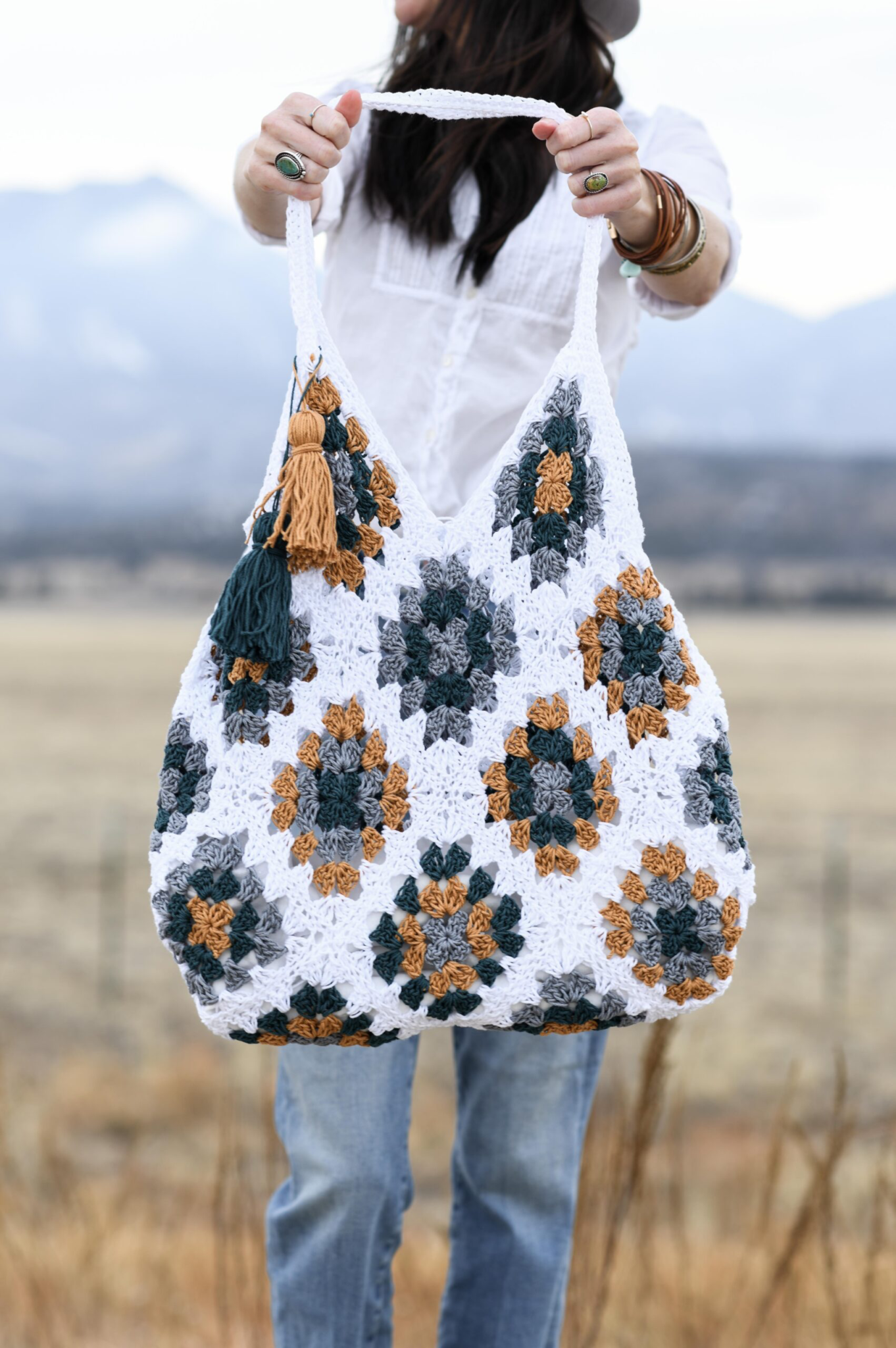 37 Best Free Crochet Tote Bag Patterns | Yarnalina